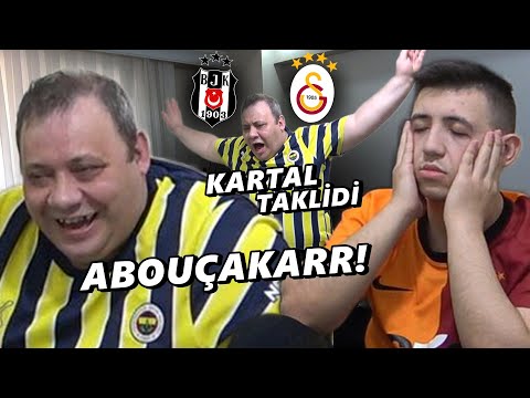 FBLİ BABA GSLİ OĞLUYLA BEŞİKTAŞ DERBİSİNİ İZLERSE... | Beşiktaş - Galatasaray