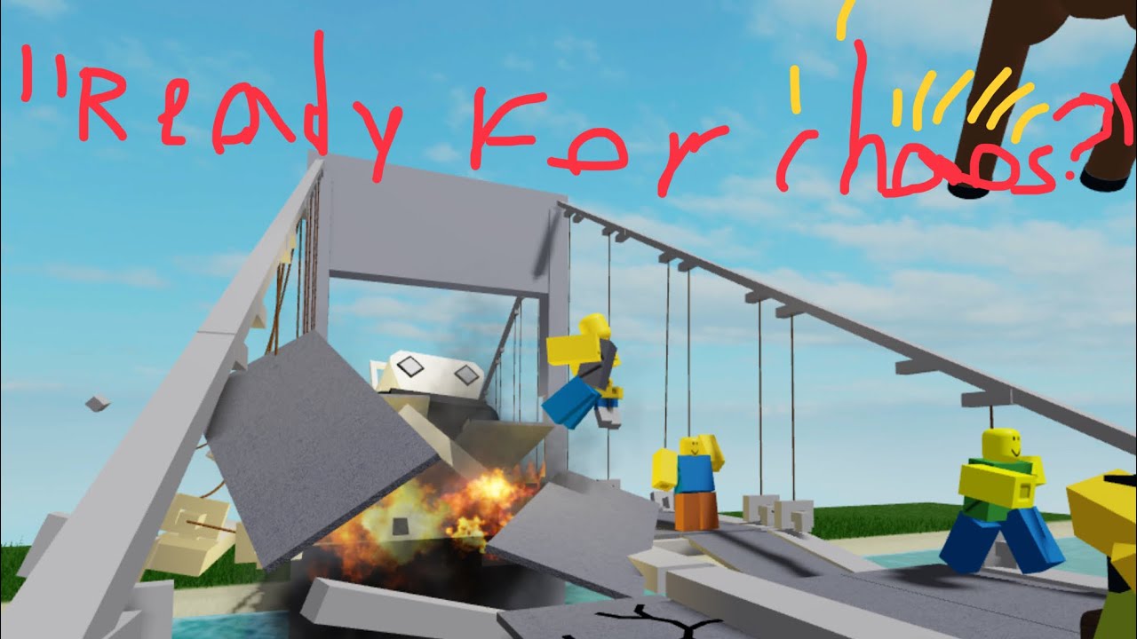 Destroy the bridge (not the alexander game) - YouTube