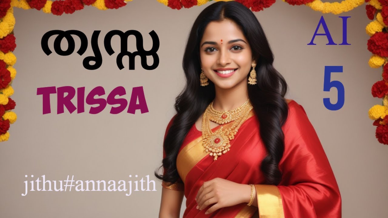 Trissa video jithu#annaajith - YouTube