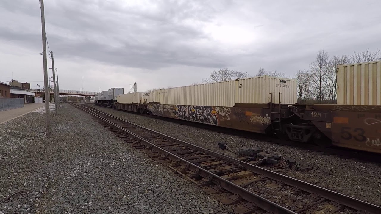 Norfolk and southern UPS train - YouTube