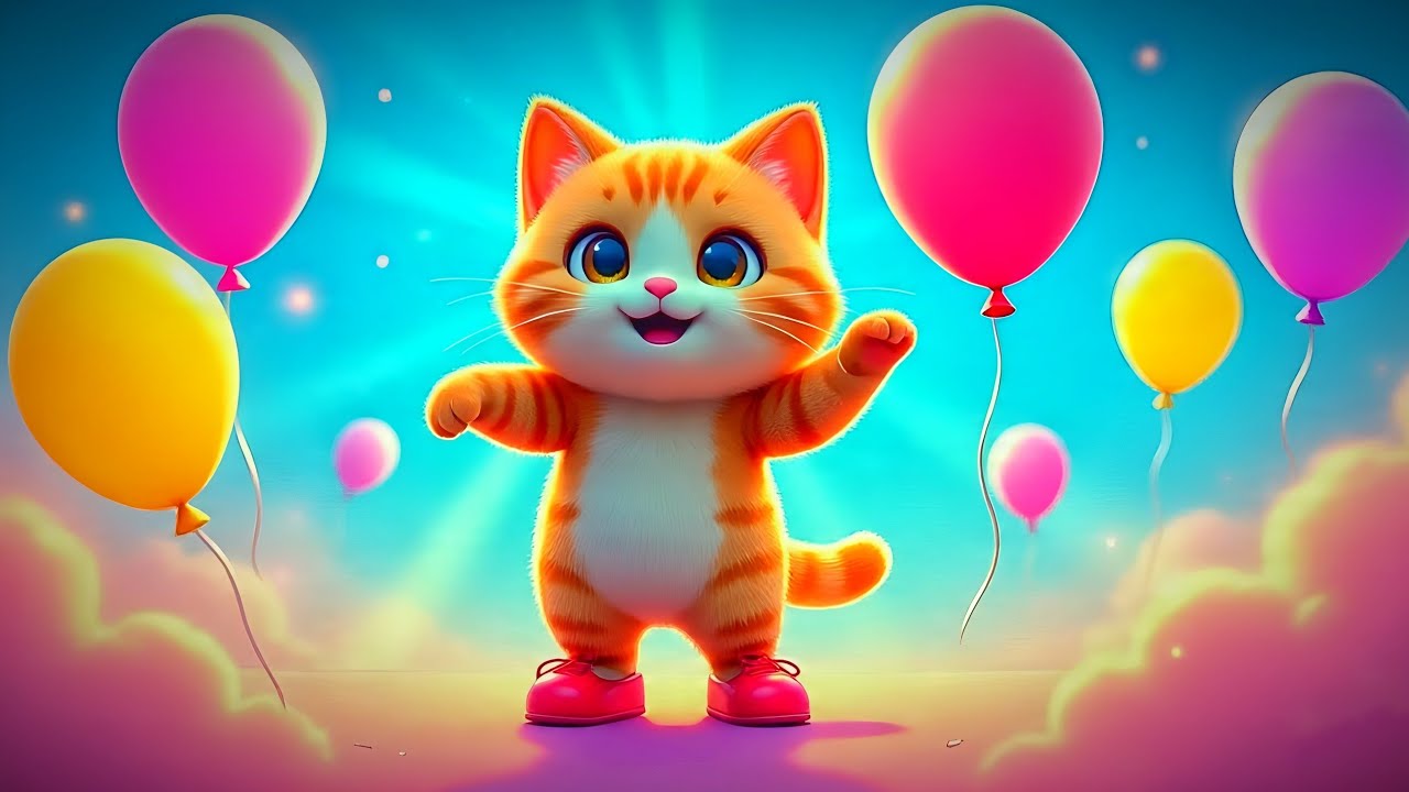 🐱 The Dancing Cat | Fun Nursery Rhyme for Kids | Tinkle Tunes - YouTube