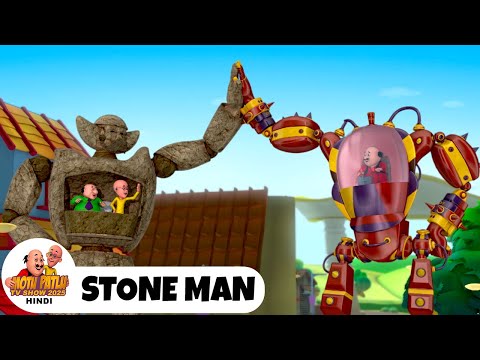 Stone Man | पत्थर का आदमी | मोटू पतलू Ep 359 | Motu Patlu Tv Show 2025 Hindi