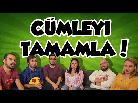 BU CÜMLEYİ TAMAMLA - Süper Eğlenceli Oyun