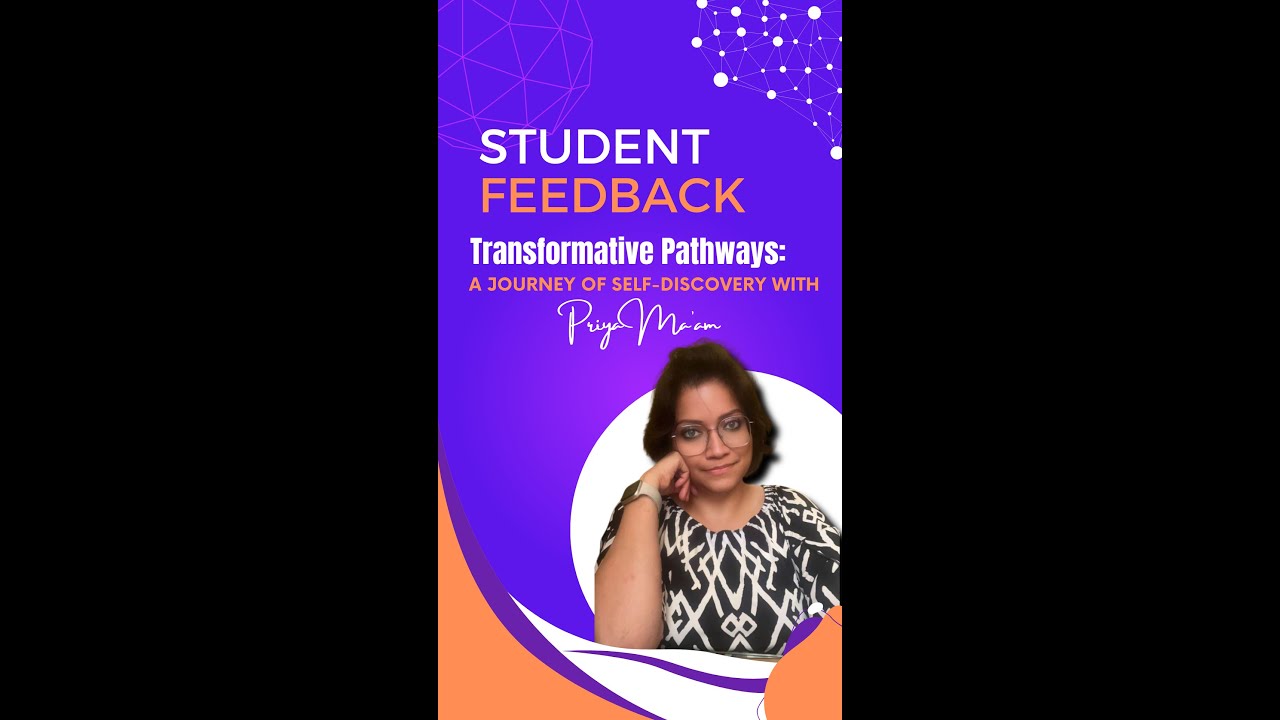 Transformative Pathways: A Journey of Self-Discovery with Priya Ma'am. #TransformativePathways ...
