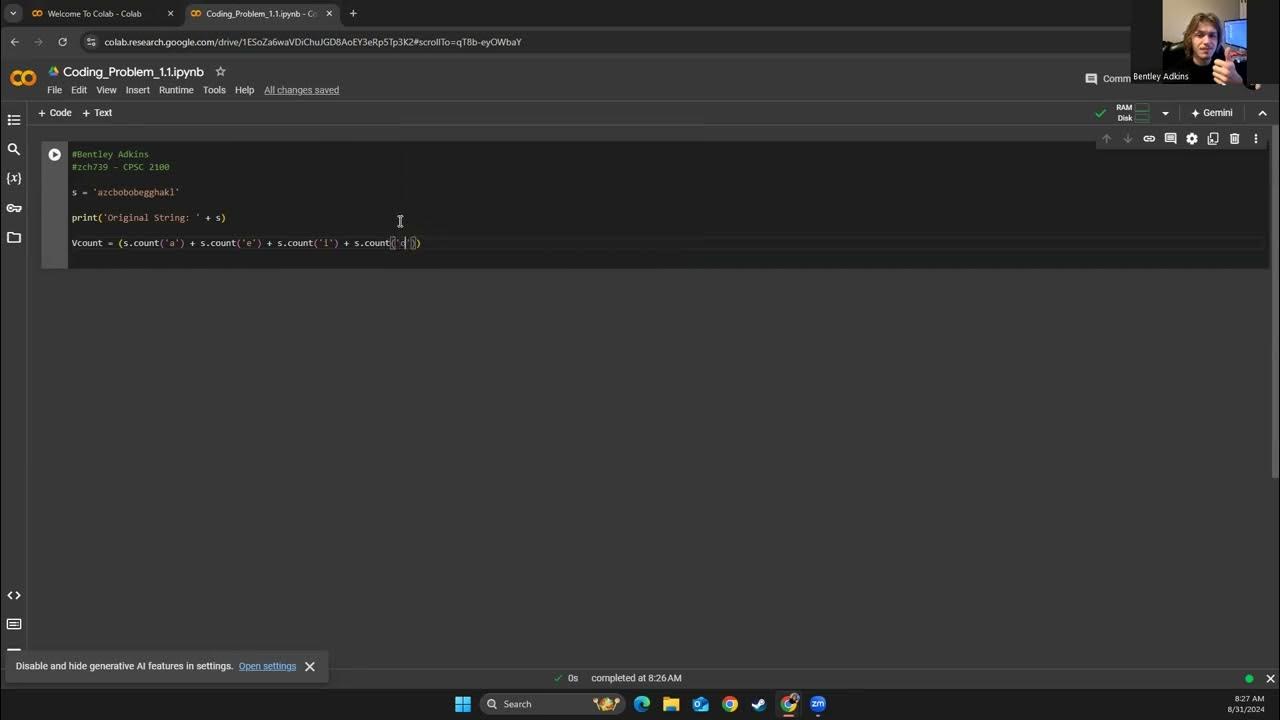 Coding Problem 1.1 - YouTube