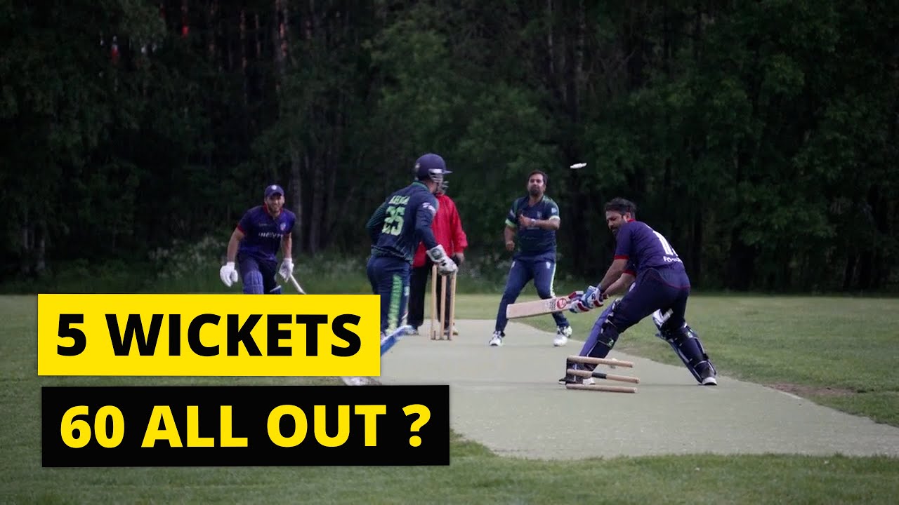 ADNAN HASHIM (FIVE WICKETS AGAINST FOSSUM CC) - YouTube