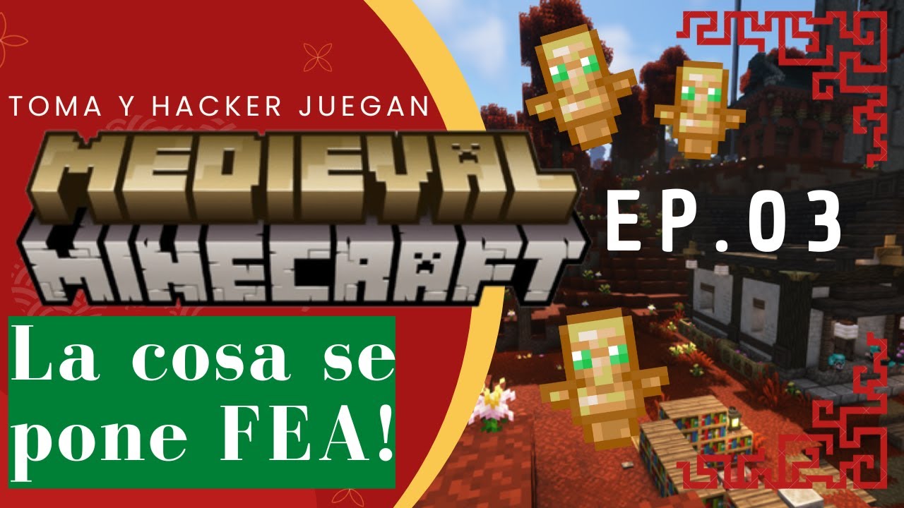 La cosa se pone FEA! / Medieval Minecraft 1.19.2 & 1.18.2 / tutorial ...
