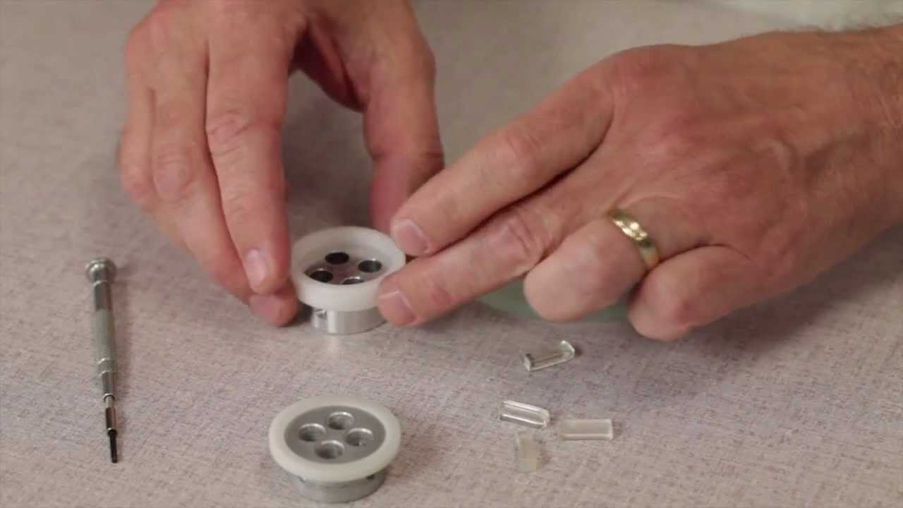 Microscopy Sample Preparation Part III: Placing Sample Tablets in the ...