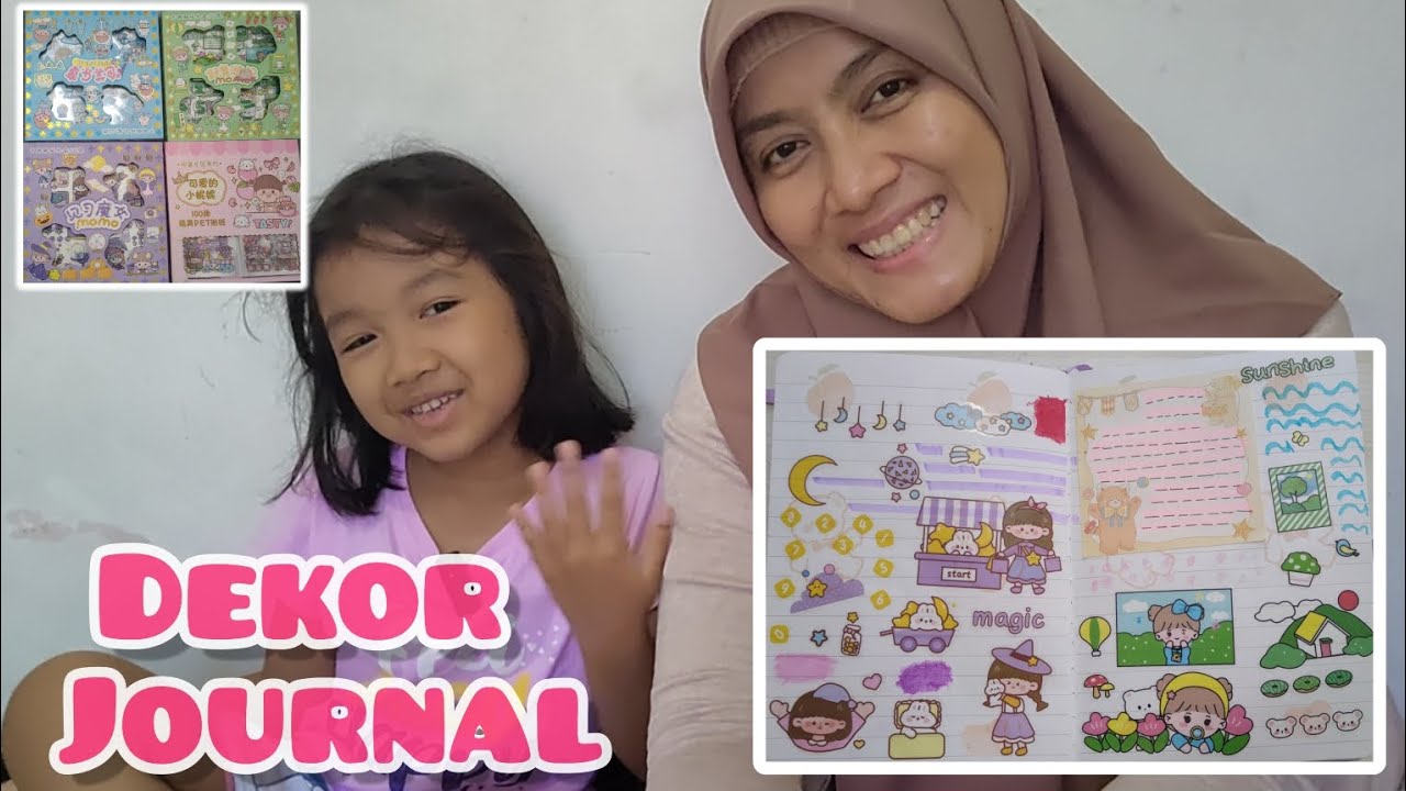 Aira Dekor Sticker Journal #sticker #stickerjournal #viralvideo - YouTube
