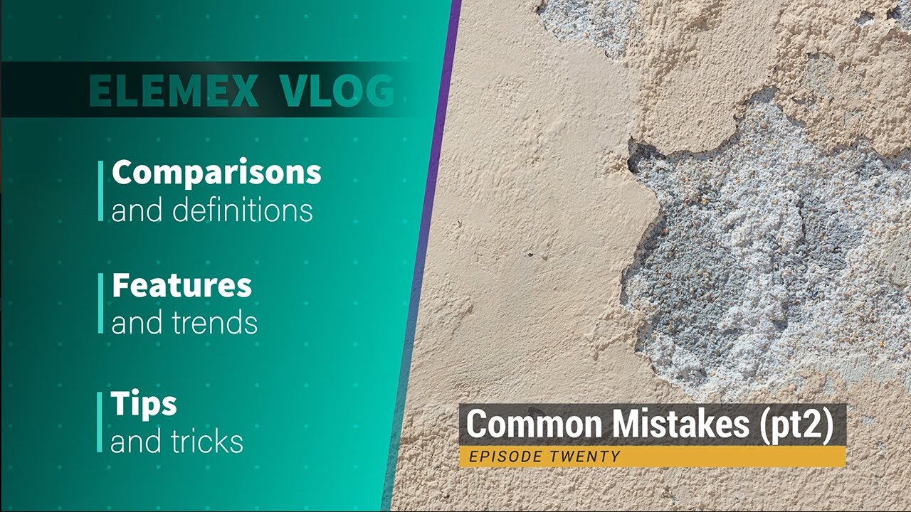 Elemex Vlog - Episode 20 - Common Facade Mistakes - Part 2 - YouTube