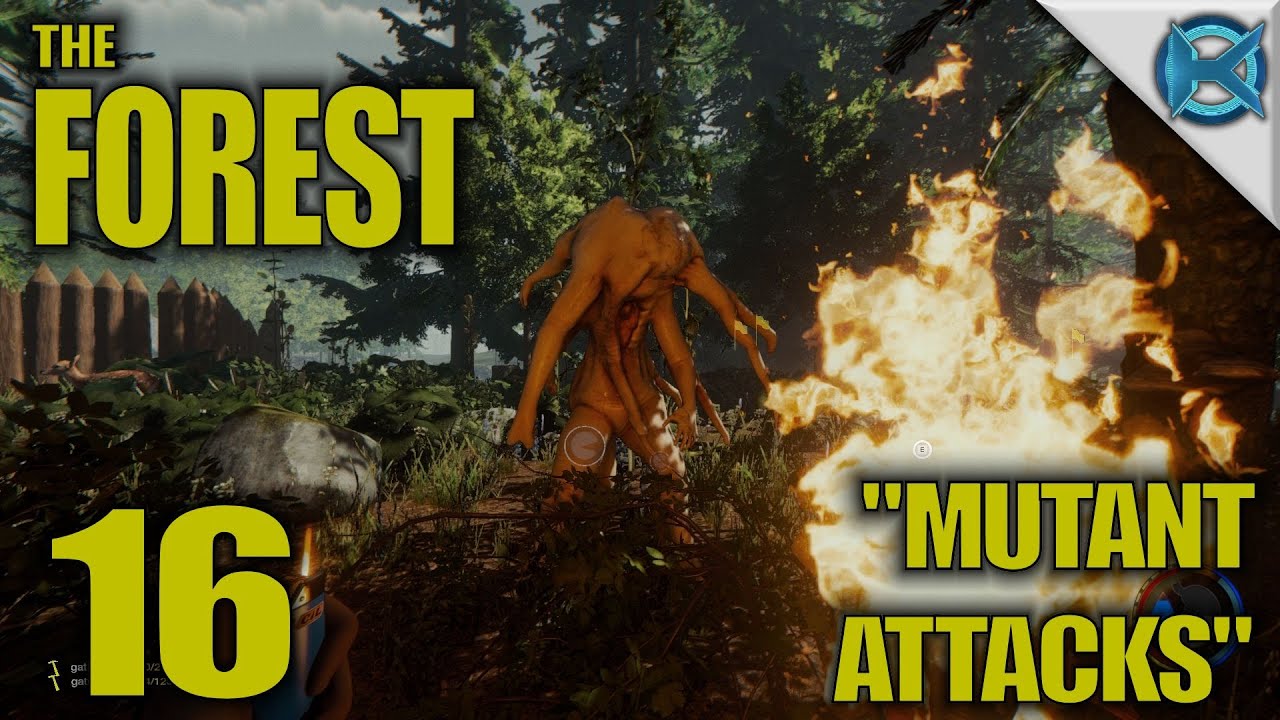 The Forest -Ep. 16- "Mutant Attacks!" -The Forest Gameplay Let's Play ...