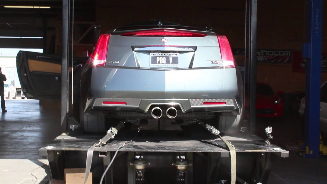 ON THE DYNO: Mike Franks CTS-V Coupe - YouTube