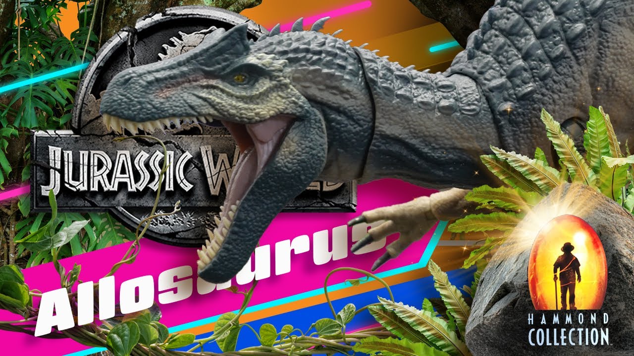 ¡allosaurus Hammond Collection Jurassic World Rebirth Youtube