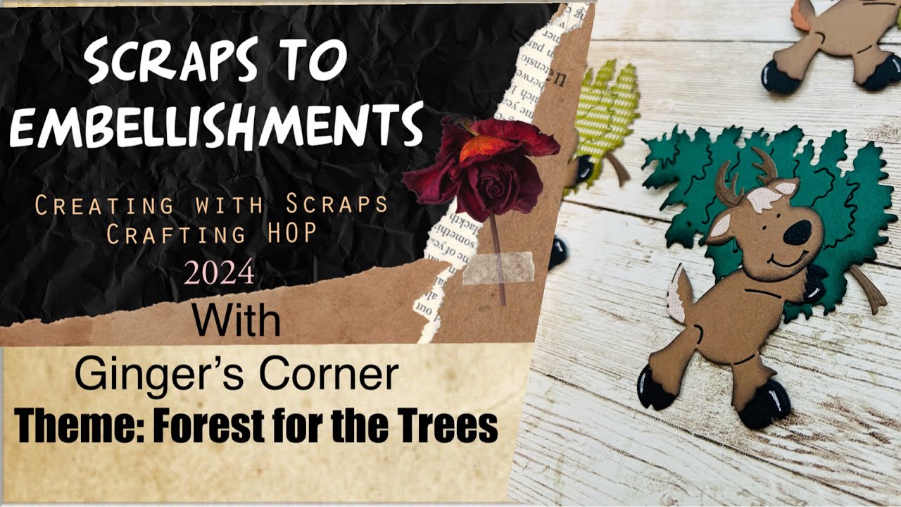 DIY Embellishments from Scraps | FOREST FOR THE TREES | Scraps to ...