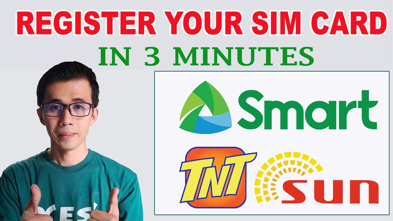 PAANO REGISTER ANG SIM CARD SA SMART AT TNT | ONLINE SIM CARD ...