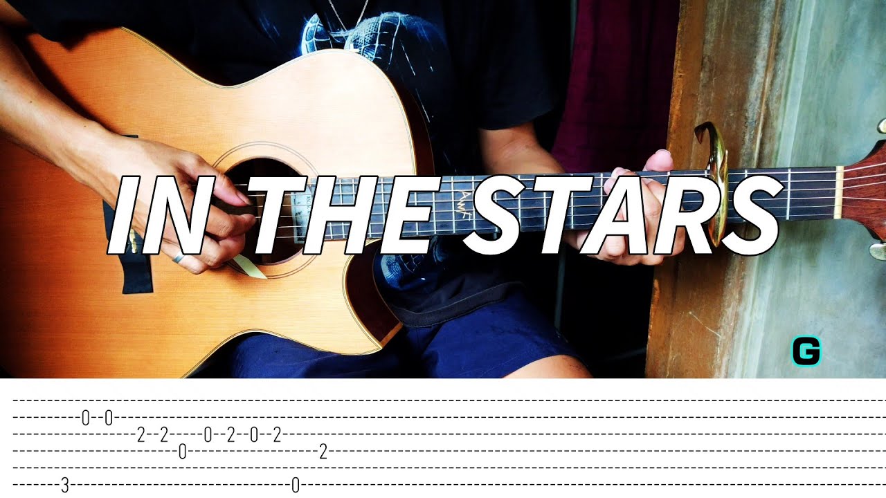 In The Stars - Benson Boone - Fingerstyle Guitar (Tabs) Chords - YouTube