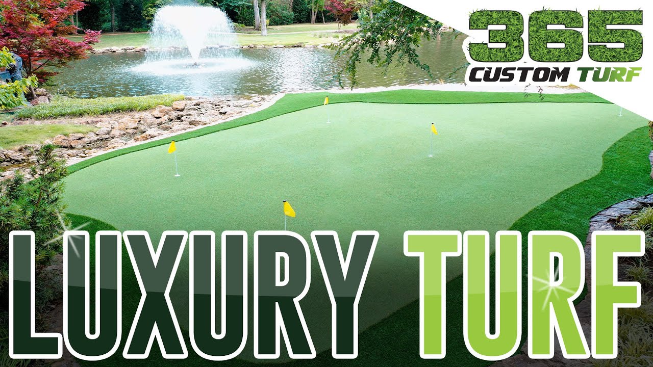 Luxury Turf - GO BIG AT HOME with 365 Custom Turf - YouTube