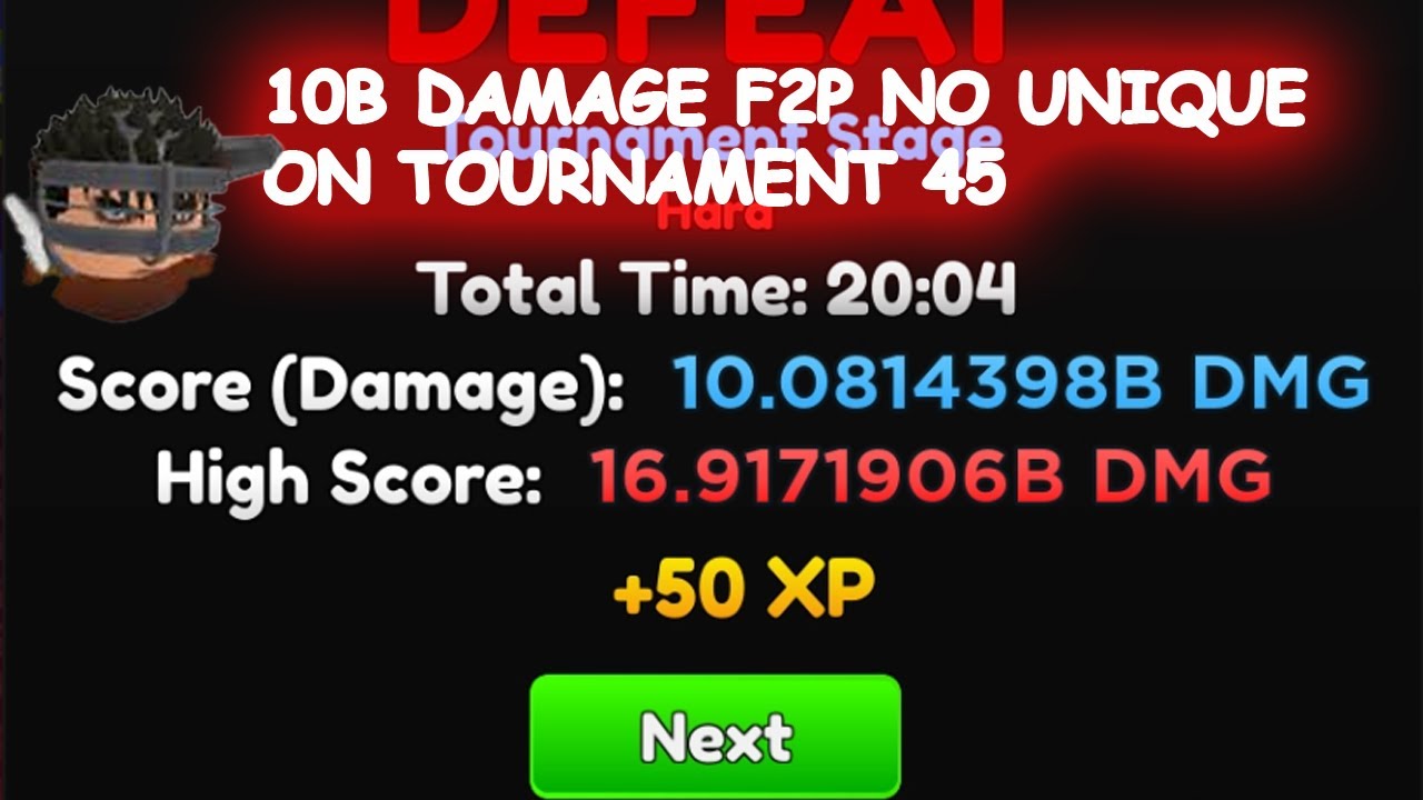 [GUTS UNEDITED] 10B+ NO UNIQUE ON TOURNAMENT 45 | Anime Adventures ...