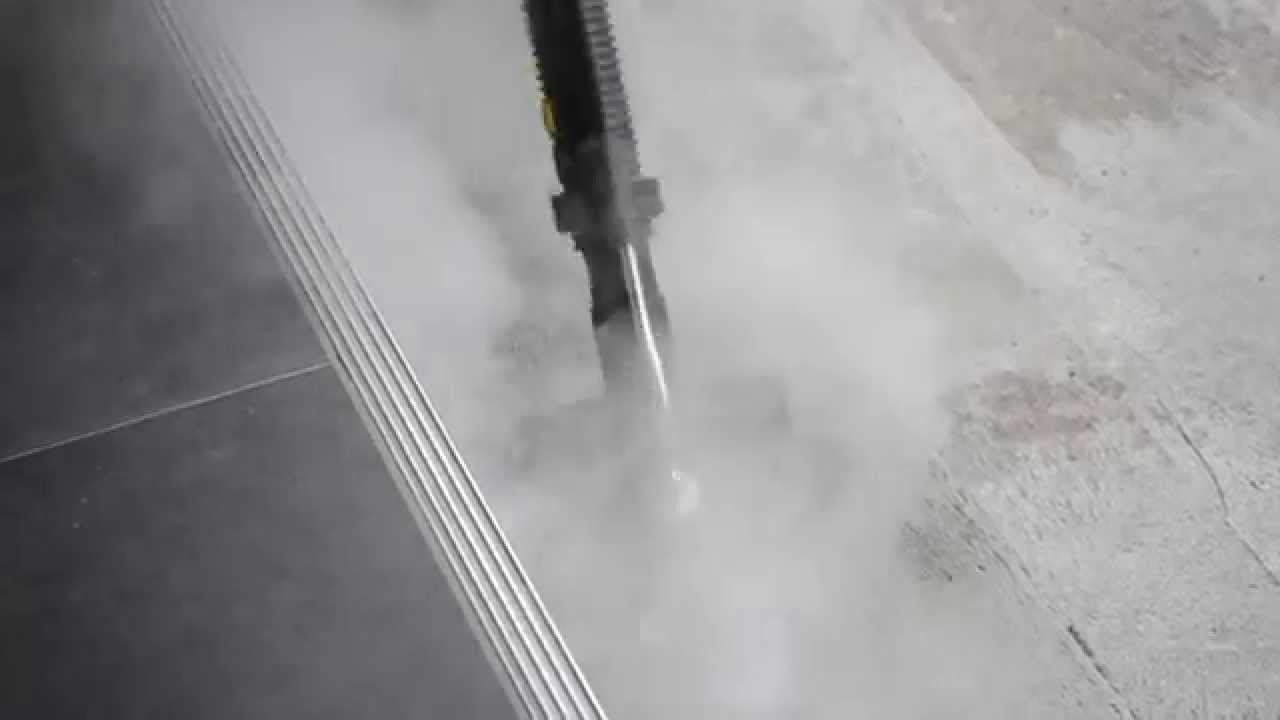 Chewing Gum Removal - Dupray Carmen Super Inox™ Steam Extractor - YouTube