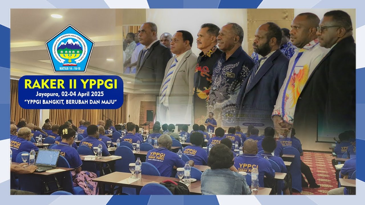RAKER II YPPGI TANAH PAPUA TAHUN 2025 - YouTube
