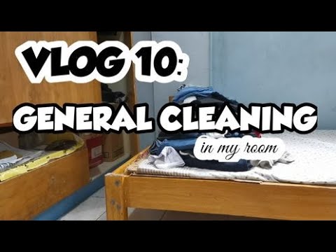 GENERAL CLEANING in my room - YouTube