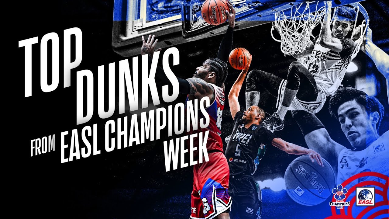 Top Dunks from EASL Champions Week - YouTube