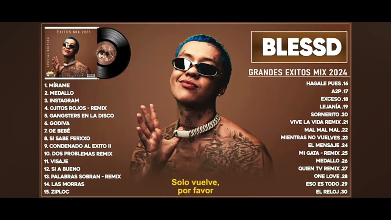 *Instagram*de (BLESSD) Reggaeton2024 - YouTube