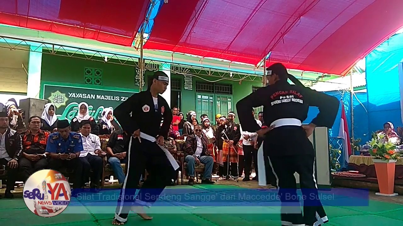 Silat Tradisional Sendeng Sangge dari Bone Sulawesi Selatan - YouTube