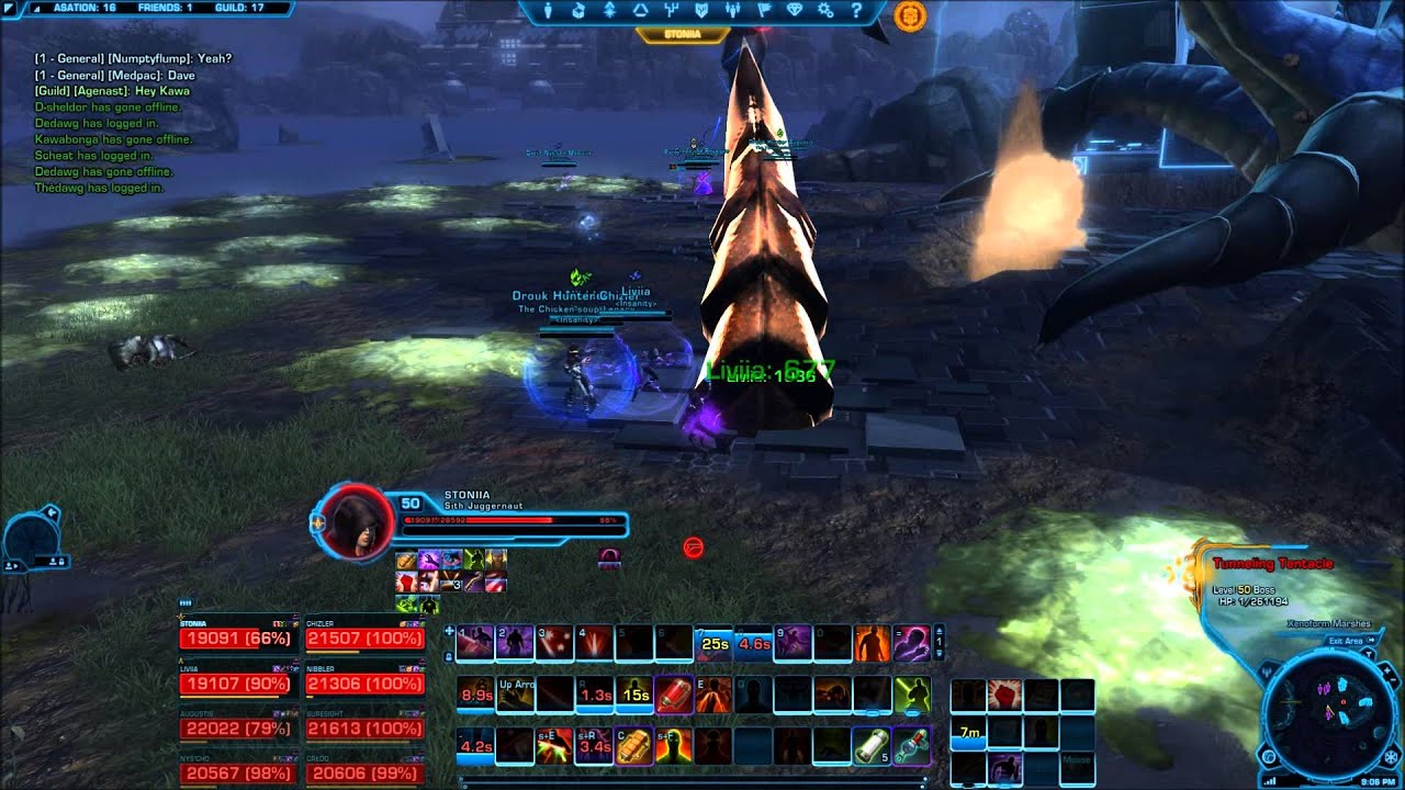 SWTOR Insanity Downs The Terror from Beyond Hard Mode in Asation ...