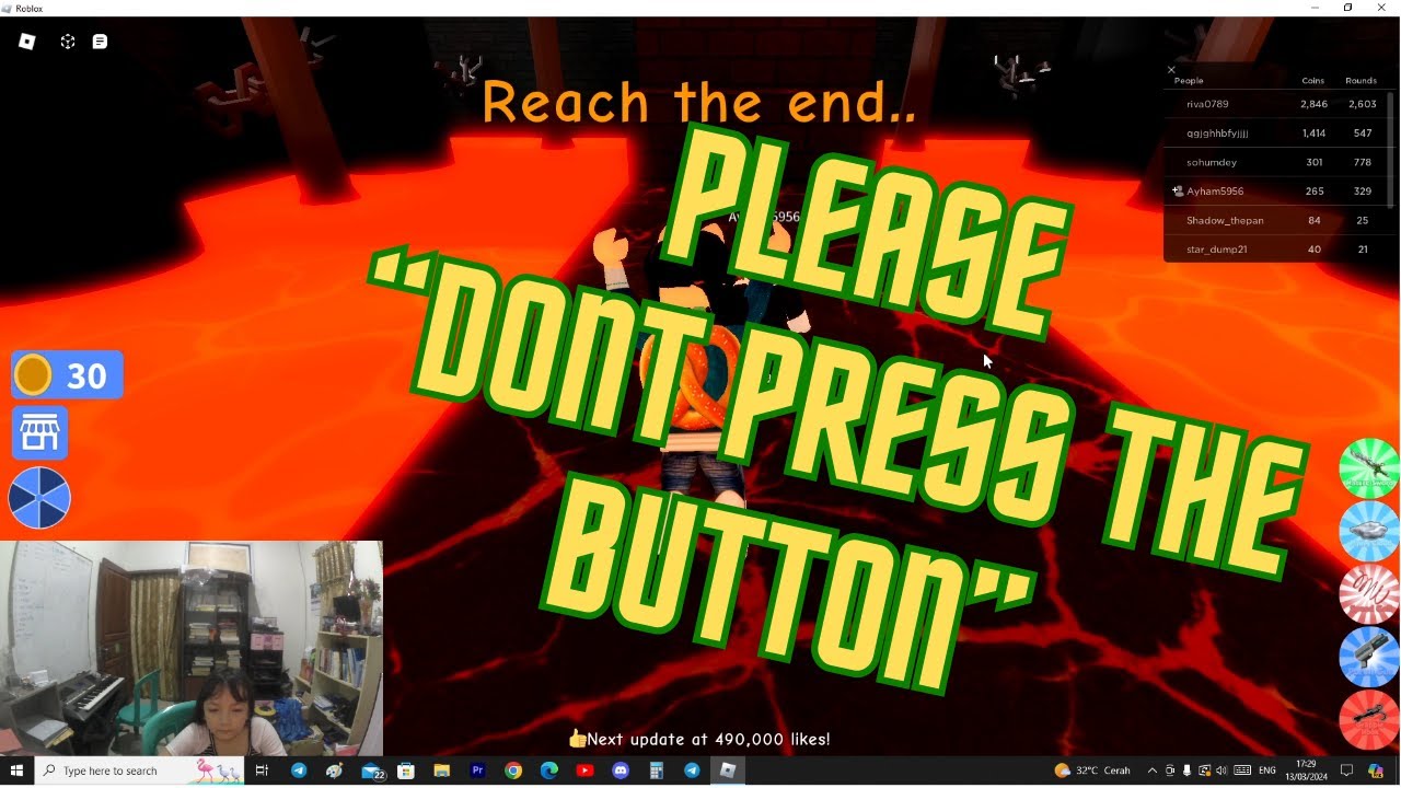 Please Dont Press The button - YouTube