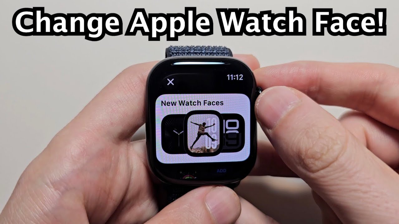 Apple Watch Series 10 How to Change Clock Face Background! - YouTube