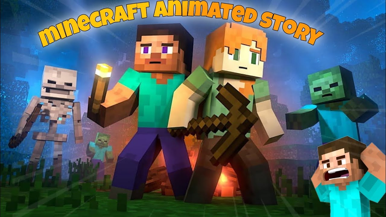 Minecraft *REAL* animated story 😱 @SquaredMediaYT - YouTube