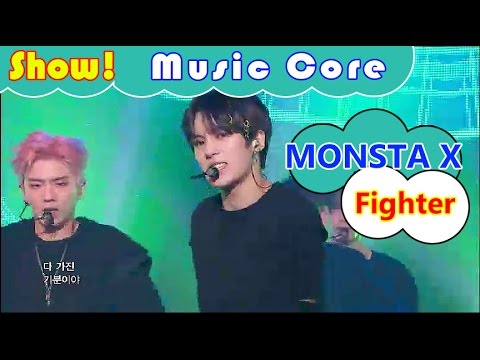 [HOT] MONSTA X - Fighter, 몬스타엑스 - 파이터 Show Music core 20161029 - YouTube