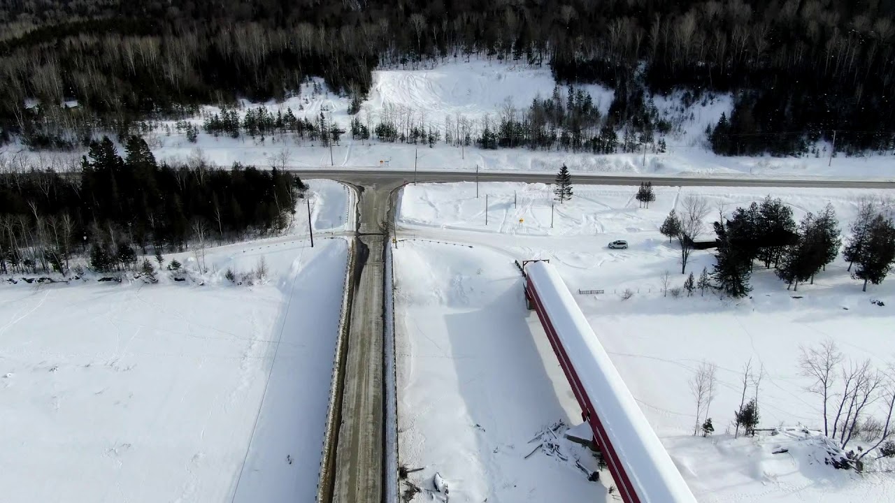 Cover Bridge Saint Edgar de New Richmond Gaspésie Quebec Canada - YouTube