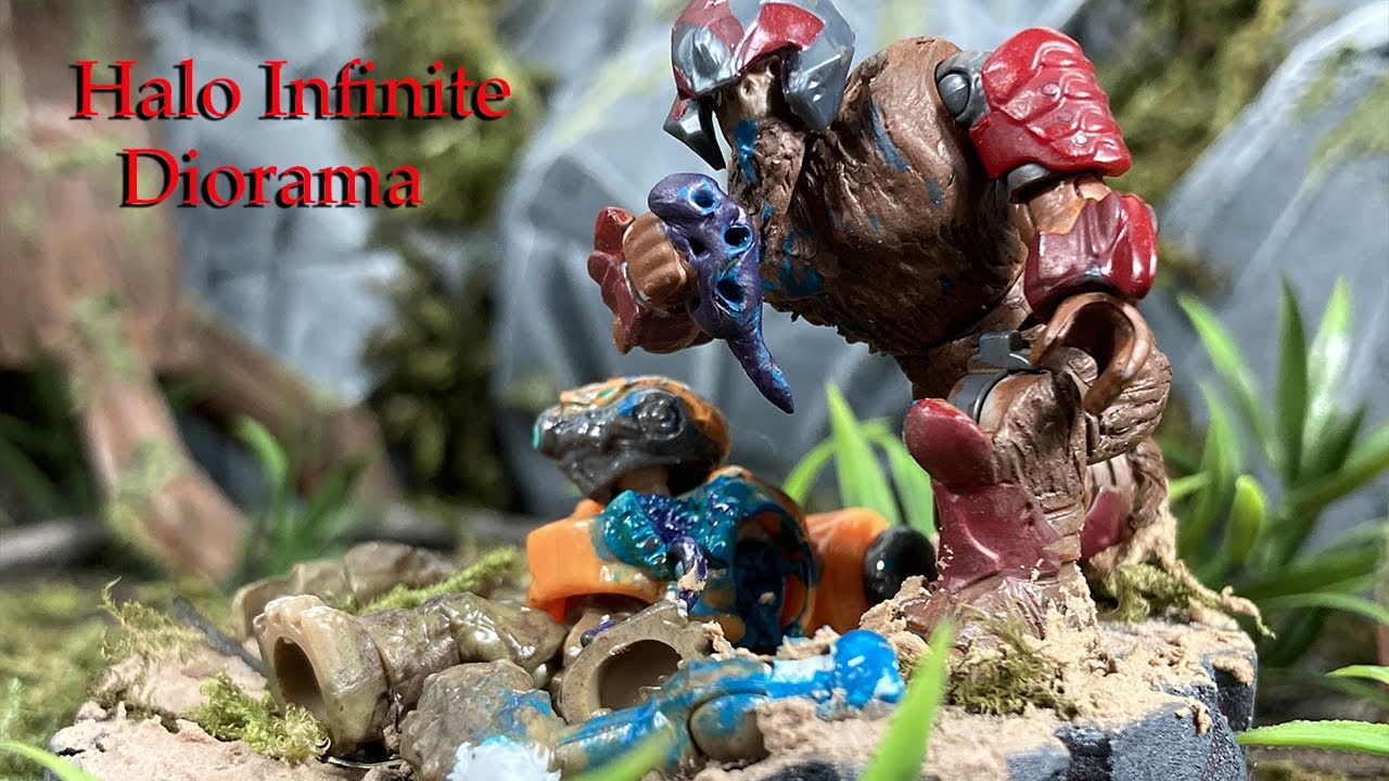 Halo infinite MOC/diorama mega construx - YouTube