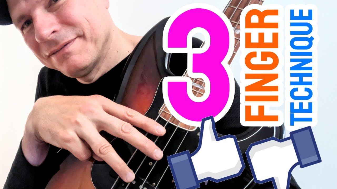 Three Finger Technique for Electric Bass - YouTube