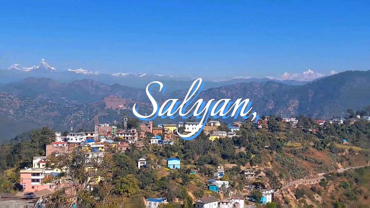Beautiful view from khalanga, Salyan #salyan - YouTube