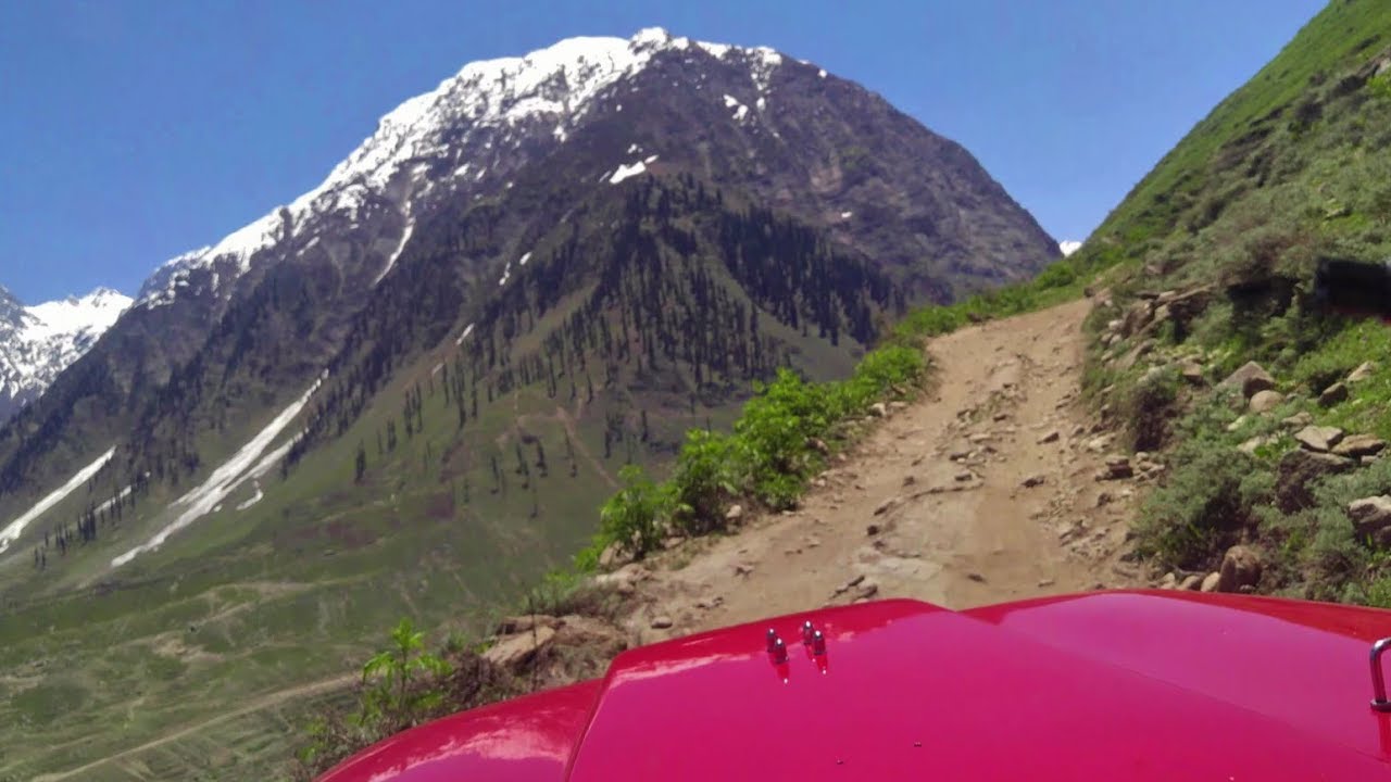 Deaadliest Road to Lalazar 4K video (part II) | Naran | Kaghan Valley ...