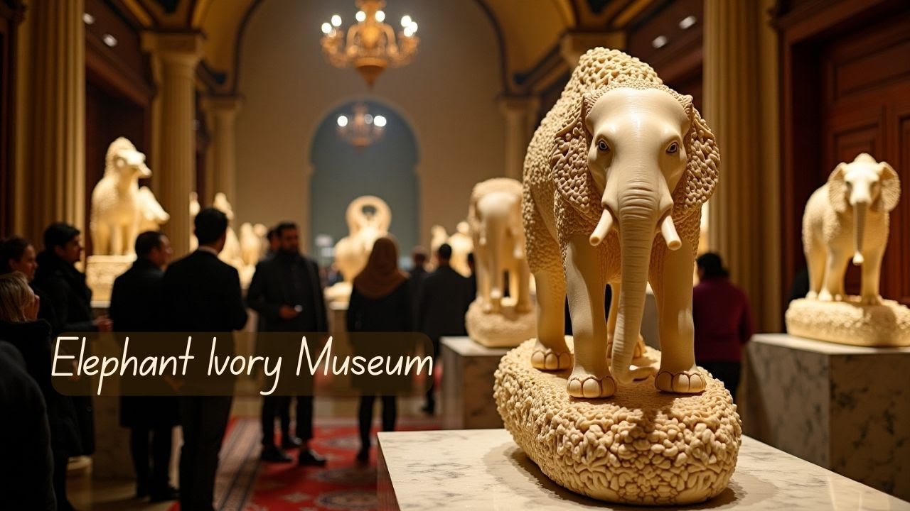 Discover the Elephant Ivory Museum in Beautiful Ramsar! - YouTube