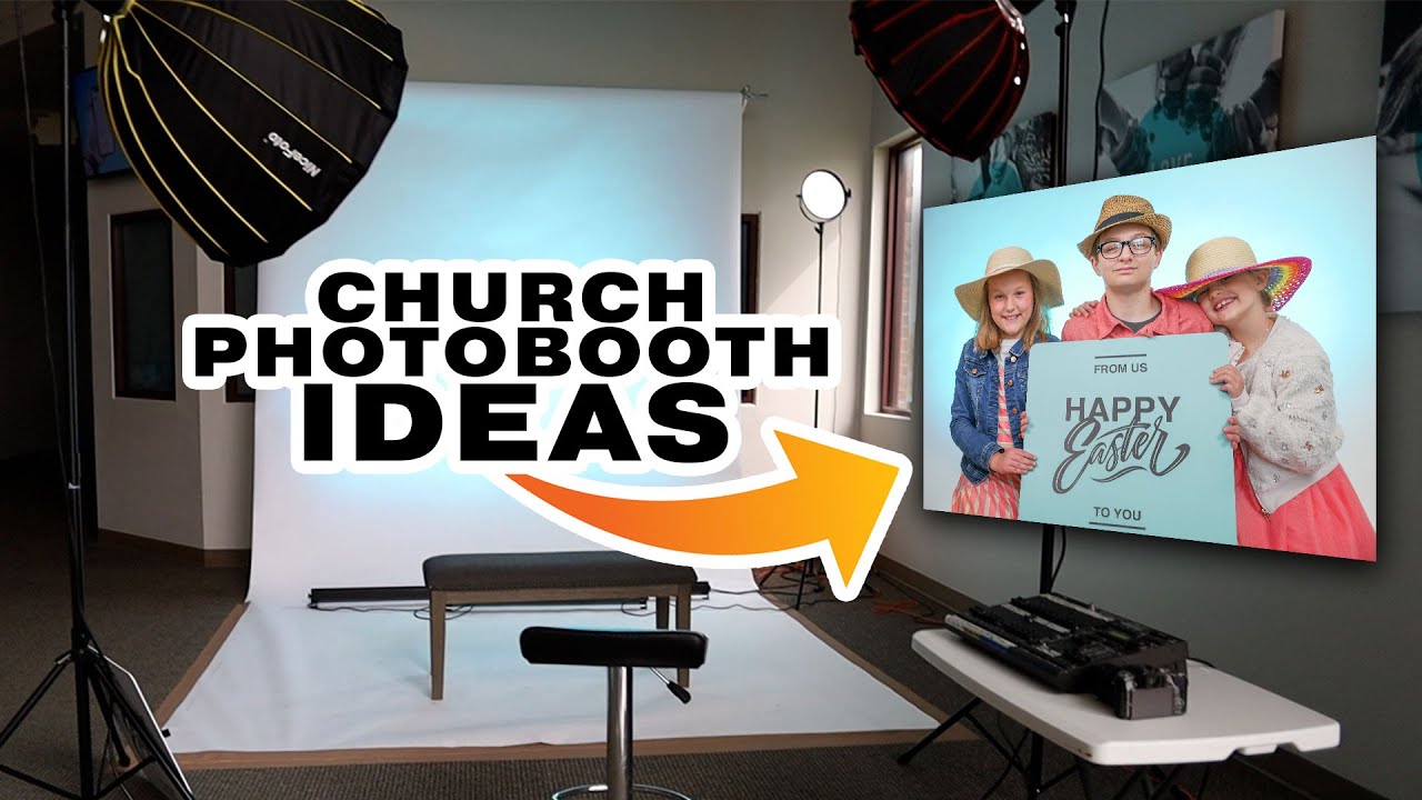 Church Photo Booth Ideas - Cheap and Easy - YouTube