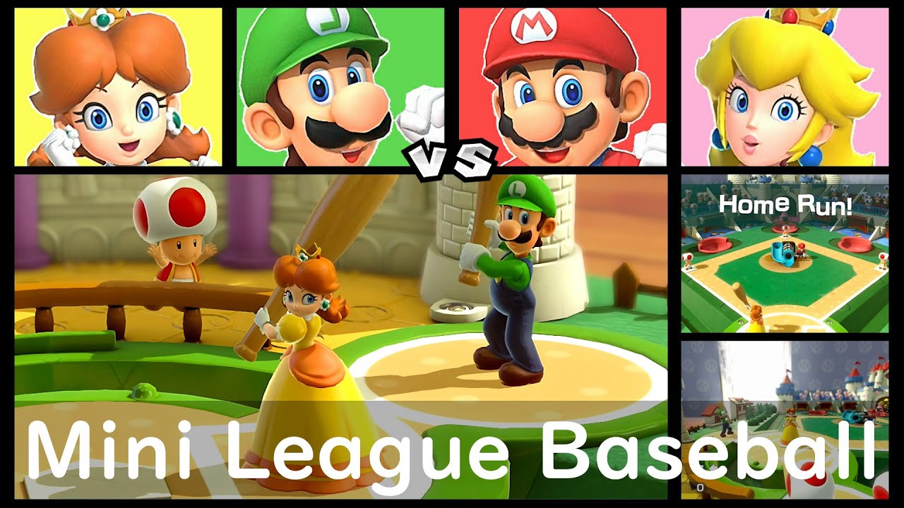 Super Mario Party Mini League Baseball #3 - YouTube