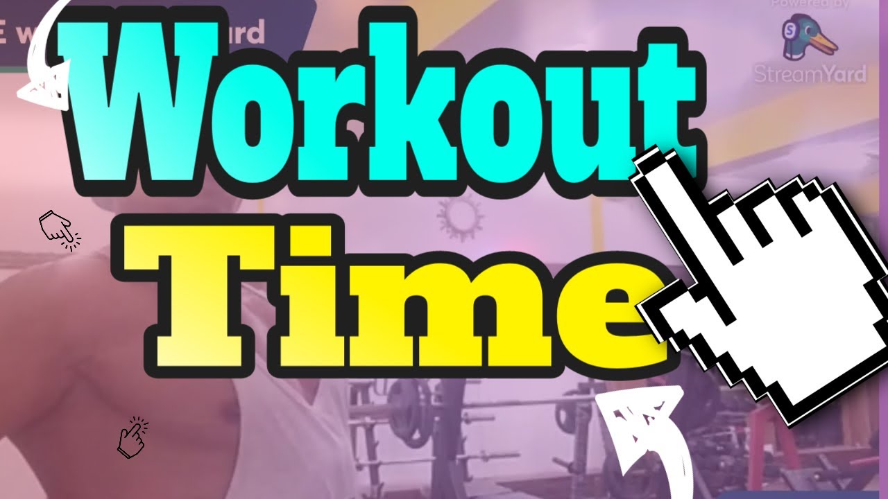 Workout time-Let's work out together-chest workout-cbum chest - YouTube