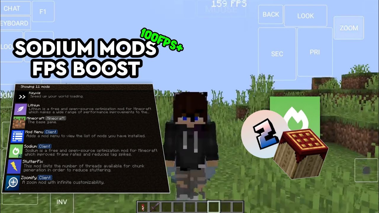 SODIUM 1.20.1 FPS BOOST_ TEMBUS 100FPS+ || Link MediaFire__ - YouTube