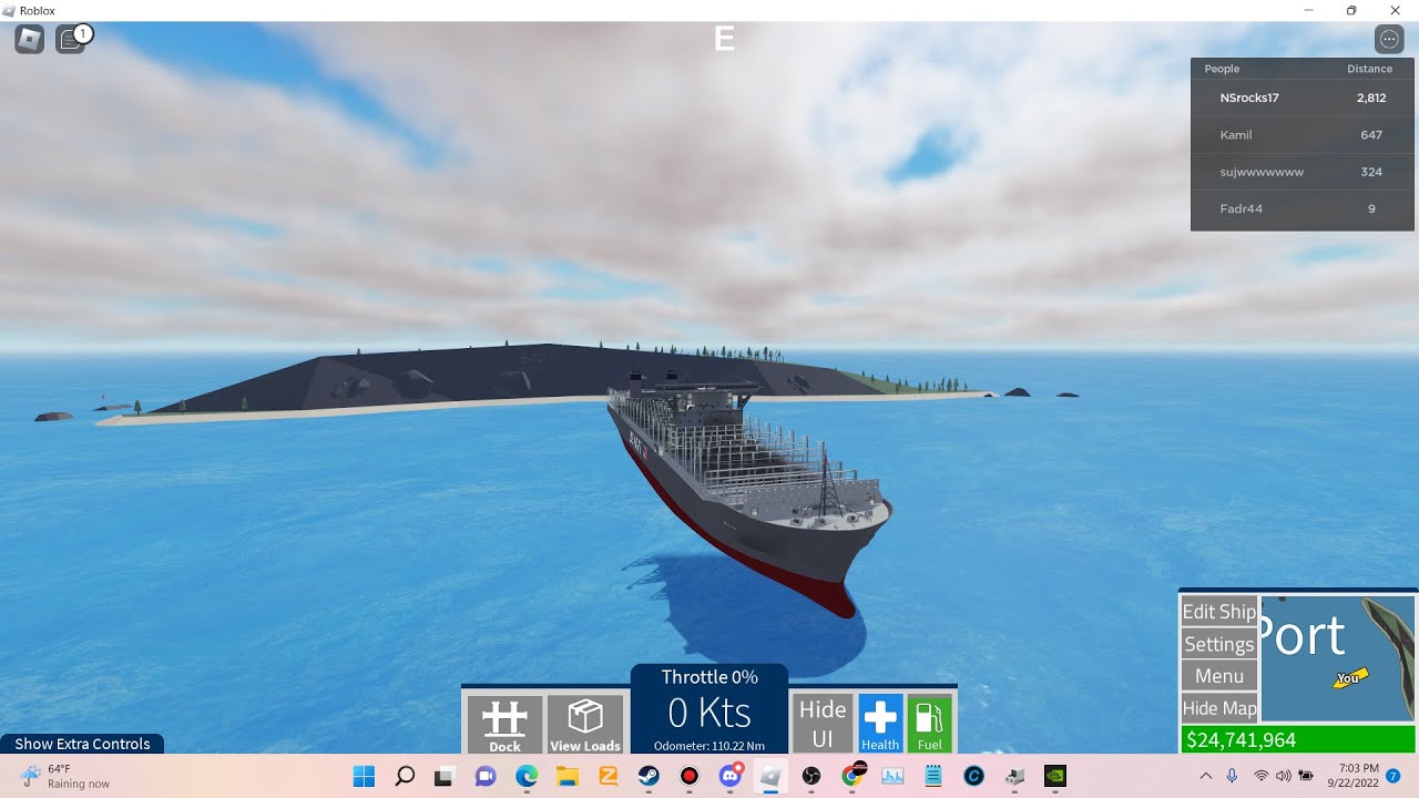 I haul your cargo (Playing shipping lanes on roblox) - YouTube