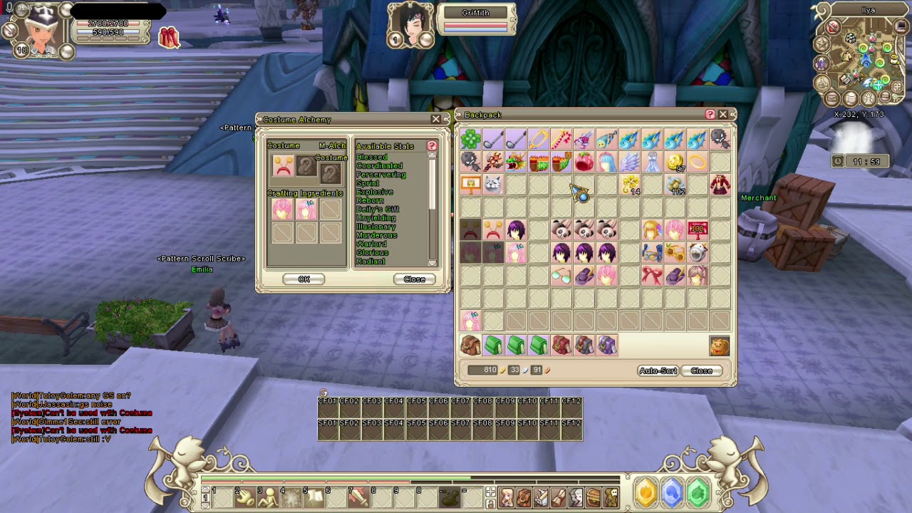 Costume Alchemy Grand Fantasia Guides - YouTube