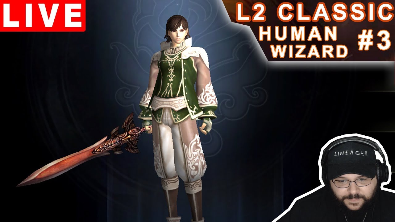Lineage 2 Classic NA - Human Wizard Gameplay #3 (Futuro Warlock) Ao ...