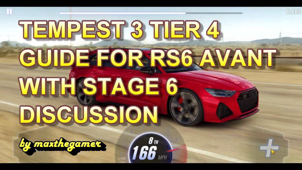 CSR 2 | CSR Racing 2, Audi RS6 Avant Guide to Beat Donna in tempest 3 ...