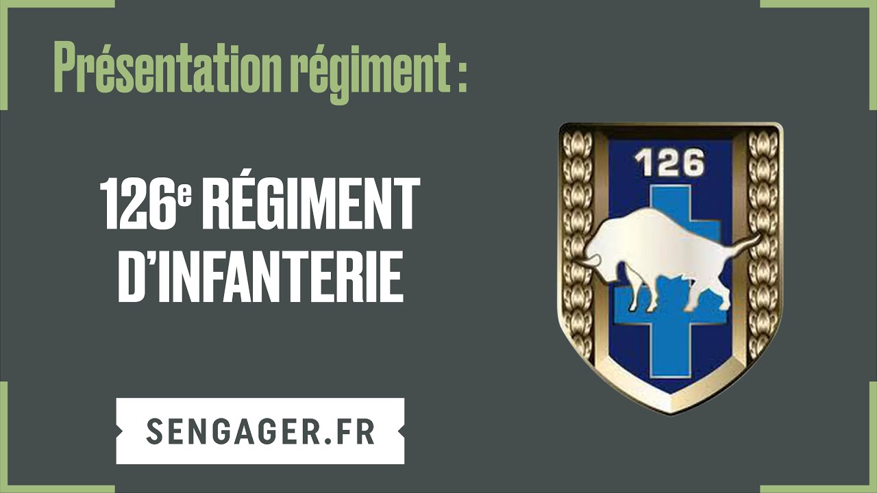 Présentation du 126e régiment d'infanterie - YouTube