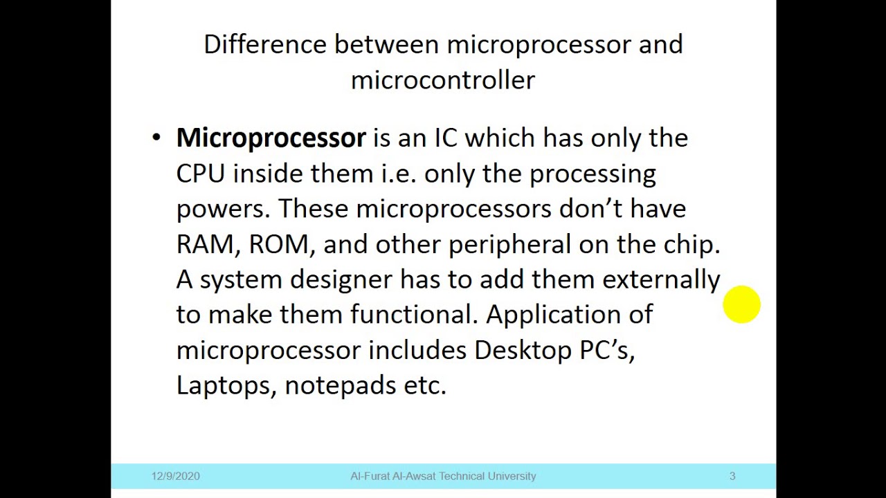 Lecture 1: Introduction to 8085 microprocessor - YouTube