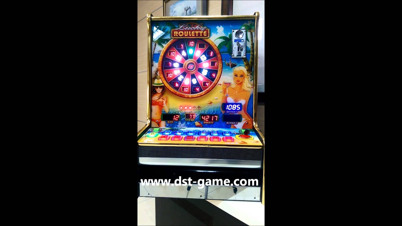 Lucky Roulette Table Game Machine - YouTube